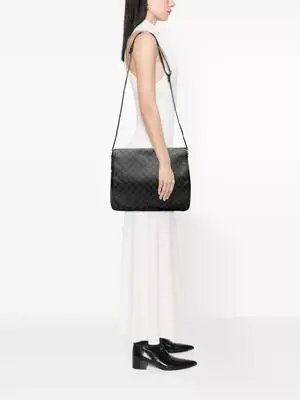 LOUIS VUITTON 2008 Damier Graphite District Mm Crossbody Bag