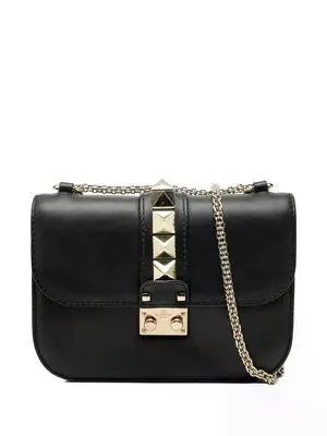 Valentino Garavani Small Rockstud Glam Lock Crossbody Bag