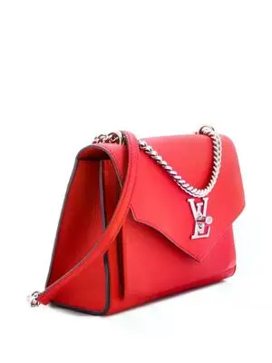 LOUIS VUITTON Mylockme Handbag Leather Bb Crossbody Bag