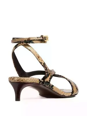 Khaite Liria Ankle-strap Sandals