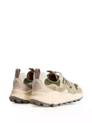 FLOWER MOUNTAIN Yamano Panelled Sneakers - Neutrals