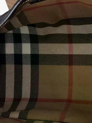 Burberry Buckle Leather Medium Tote Bag