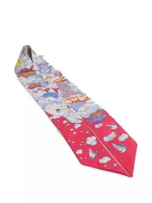 Hermès Graphic-print Scarf