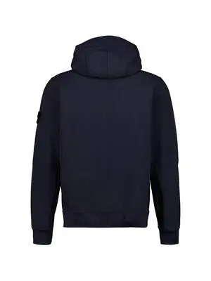 Stone Island Hooded Logo-patch Jacket