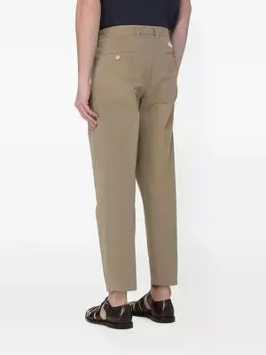 BRIGLIA 1949 Pleated Chino Trousers - Neutrals