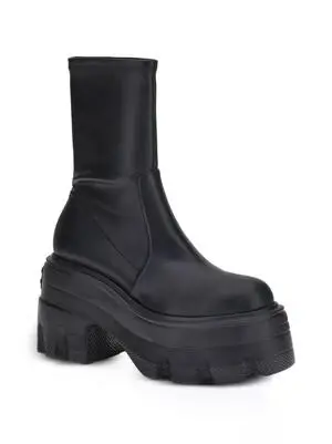 Casadei Maxxxi Platform Ankle Boots
