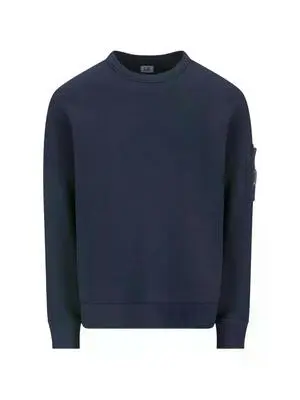 C.P. COMPANY Lens-detail Sweatshirt - Blue