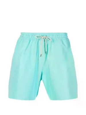 Polo Ralph Lauren Traveler Drawstring-waist Swim Short - Blue