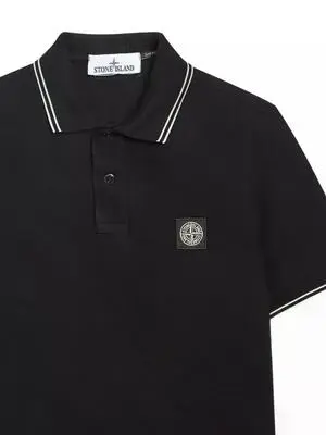 Stone Island Logo-patch Polo Shirt