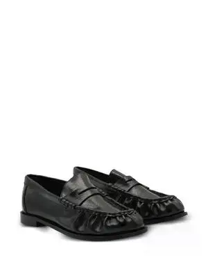 Rag & Bone Lexi Ruched Leather Loafers
