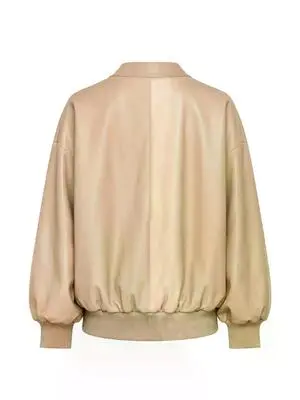 Max & Moi Verina V-neck Leather Jacket