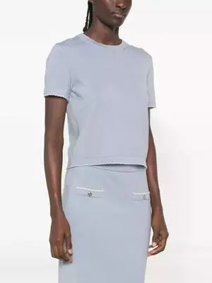 Tory Burch Scalloped Wool Top