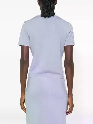 Tory Burch Scalloped Wool Top
