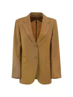 Max Mara Single-breasted Blazer - Brown