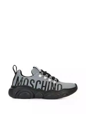Moschino Logo-print Sneakers - Grey