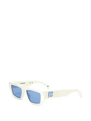 Palm Angels Hercules Rectangle-frame Sunglasses