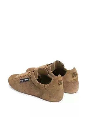 Dolce & Gabbana Split Leather Portofino Soft Sneakers