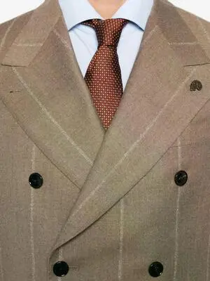 GABRIELE PASINI Double-breasted Pinstriped Suit