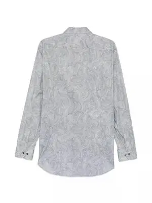 Etro Paisley-print Long-sleeve Shirt - Grey