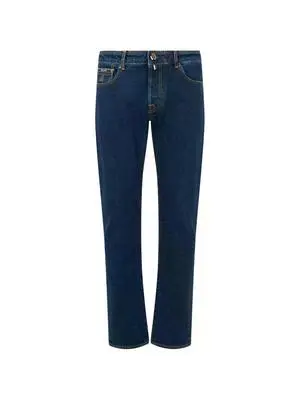 MOORER Five-pocket Jeans - Blue