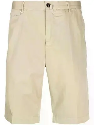 PT TORINO Pressed-crease Bermuda Shorts - Brown