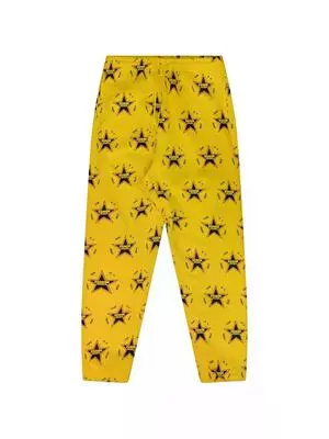 DENIM TEARS Star-print Track Pants - Yellow