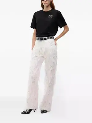 Pinko Love Birds T-shirt - Black