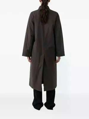 ST. AGNI Pillow Wrap Coat - Brown