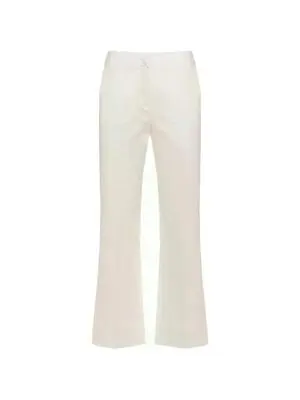 EMME Pressed-crease Trousers