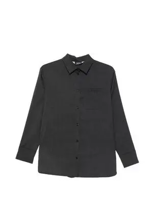 Max Mara Button-up Chest-pocket Shirt - Grey