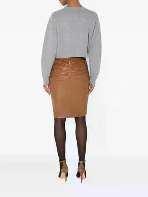 Elisabetta Franchi Raglan-sleeve Cropped Cardigan