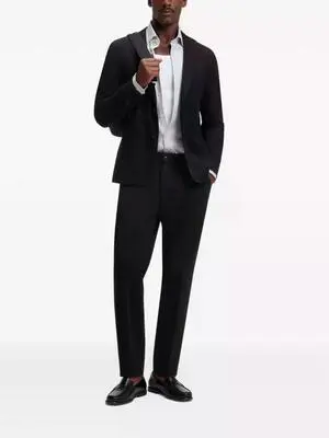 BOSS Notched-lapel Blazer - Black