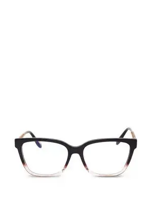 Chopard Square Frame Eyeglasses - Black