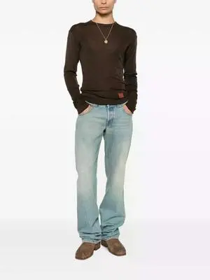 Dsquared2 Virgin Wool Long Sleeve Sweater