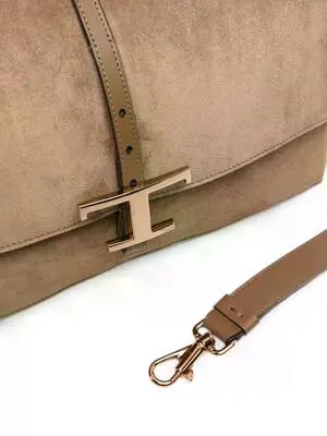 TOD'S T Timeless Shoulder Bag - Brown