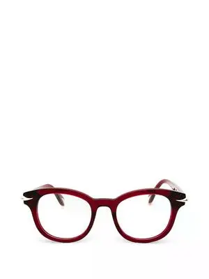 Roberto Cavalli Round-frame Glasses - Red