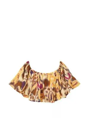 Ba&sh Manthea Blouse - Yellow