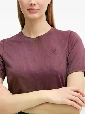 Fjallraven Logo-embroidered T-shirt