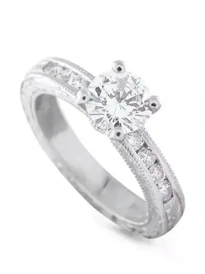 LB EXCLUSIVE Diamond Filigree Ring - Silver