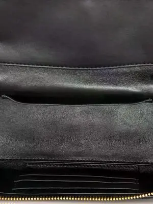 Prada Convertible Top Handle Vanity Vitello Daino Mini Shoulder Bag - Black