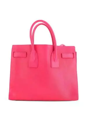 Saint Laurent Sac De Jour Bag Leather Small Satchel - Pink