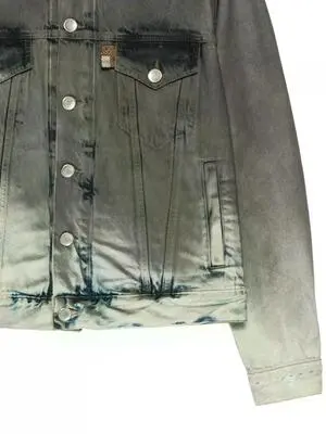 Roberto Cavalli Embroidered Denim Tucker Jacket