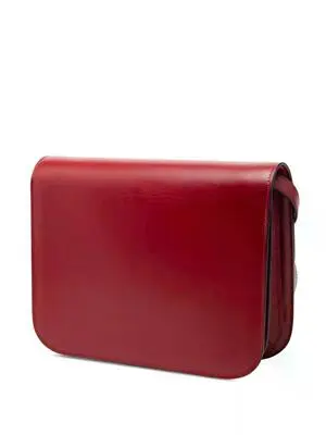 Celine Medium Calfskin Classic Box Crossbody Bag - Red