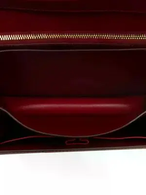 Celine Medium Calfskin Classic Box Crossbody Bag - Red