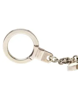 LOUIS VUITTON 2016 Brass Fleur D Epi And Bag Charm Key Chain