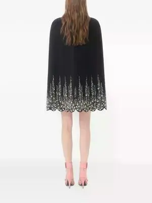 Valentino Garavani Embroidered Compact Drap Cape