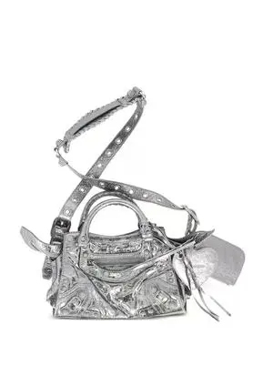 Balenciaga Metallic Cross Body Bags