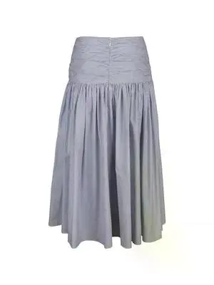 CHRISTY LYNN Maeve Ruched Midi Skirt