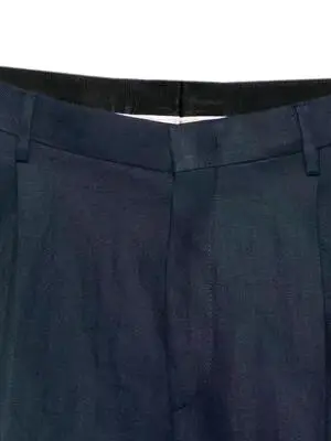 Tagliatore B-effie Pleated Shorts - Blue