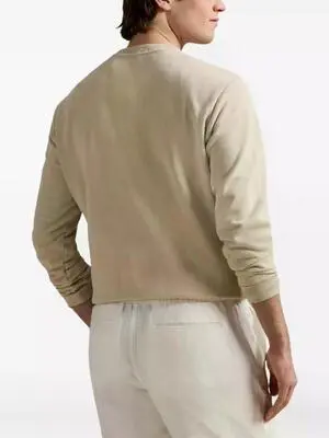 Polo Ralph Lauren Polo Pony Embroidered Hoodie - Neutrals